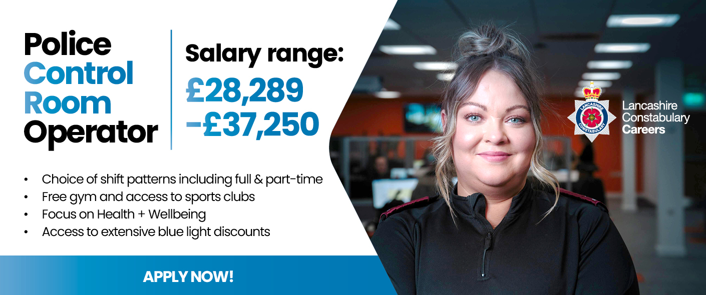Police Control Room Operator - Lancashire Constabulary