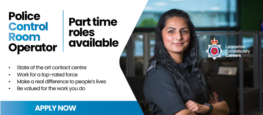 Police Control Room Operator - Lancashire Constabulary